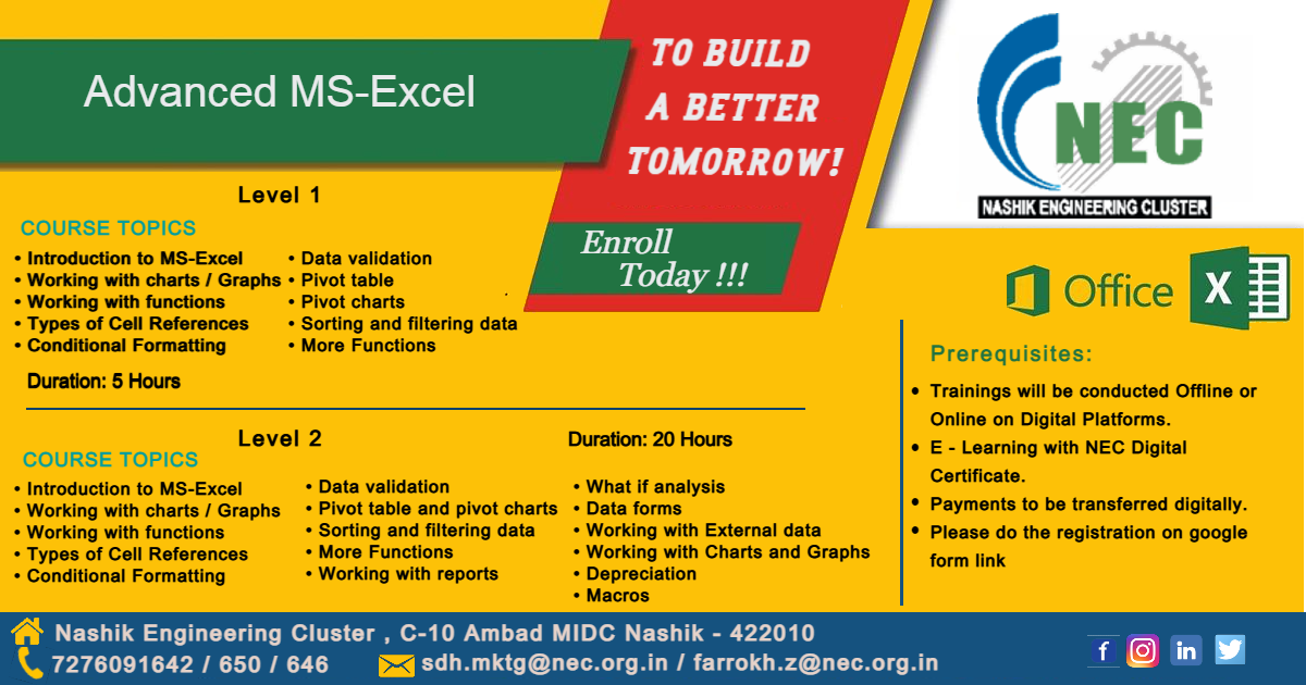 Welcome to Nashik Engineering Cluster